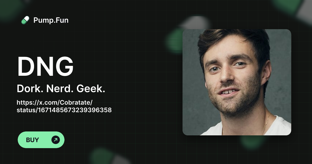 Dork. Nerd. Geek. (DNG) - Pump