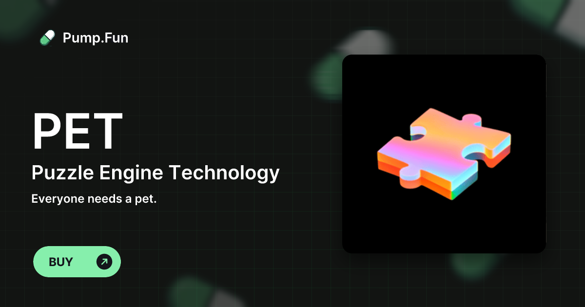 Puzzle Engine Technology (PET) - Pump