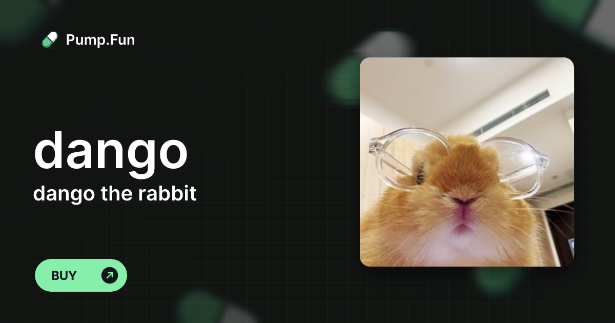 dango the rabbit (dango) - Pump
