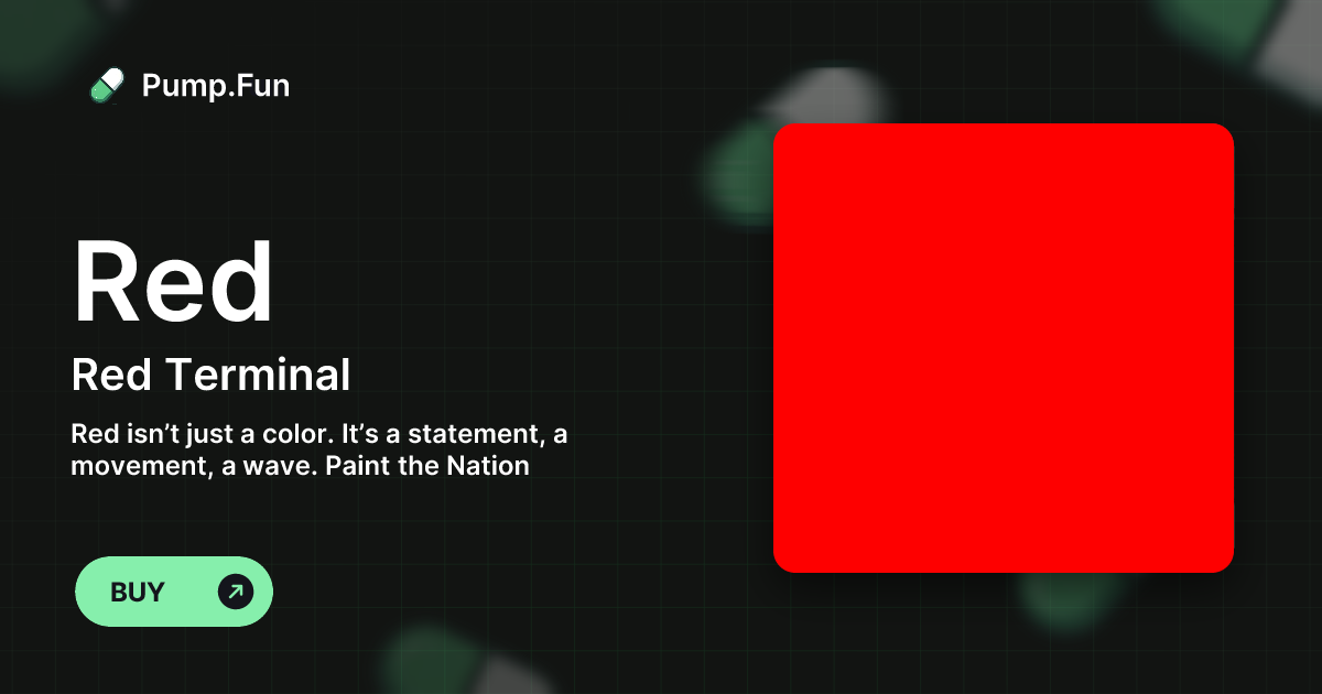 Red Terminal (Red) - Pump