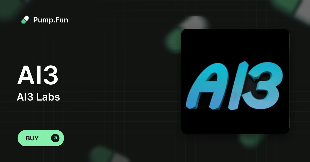 AI3 Labs (AI3) - Pump