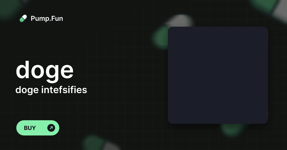 doge intefsifies (doge) - Pump