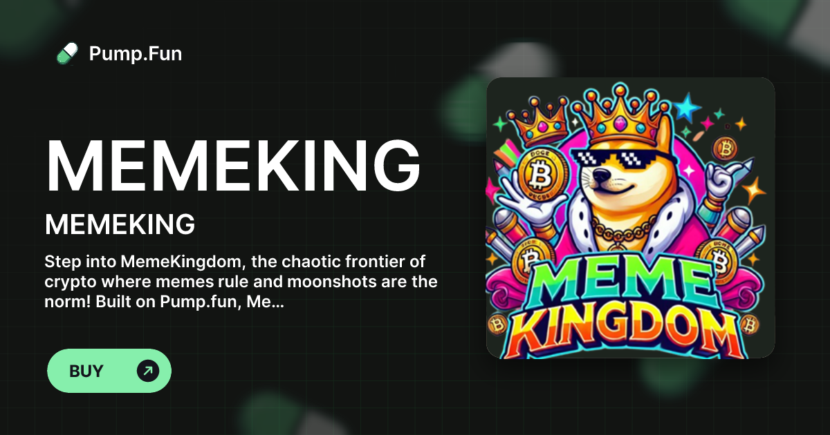 MEMEKING (MEMEKING) - Pump