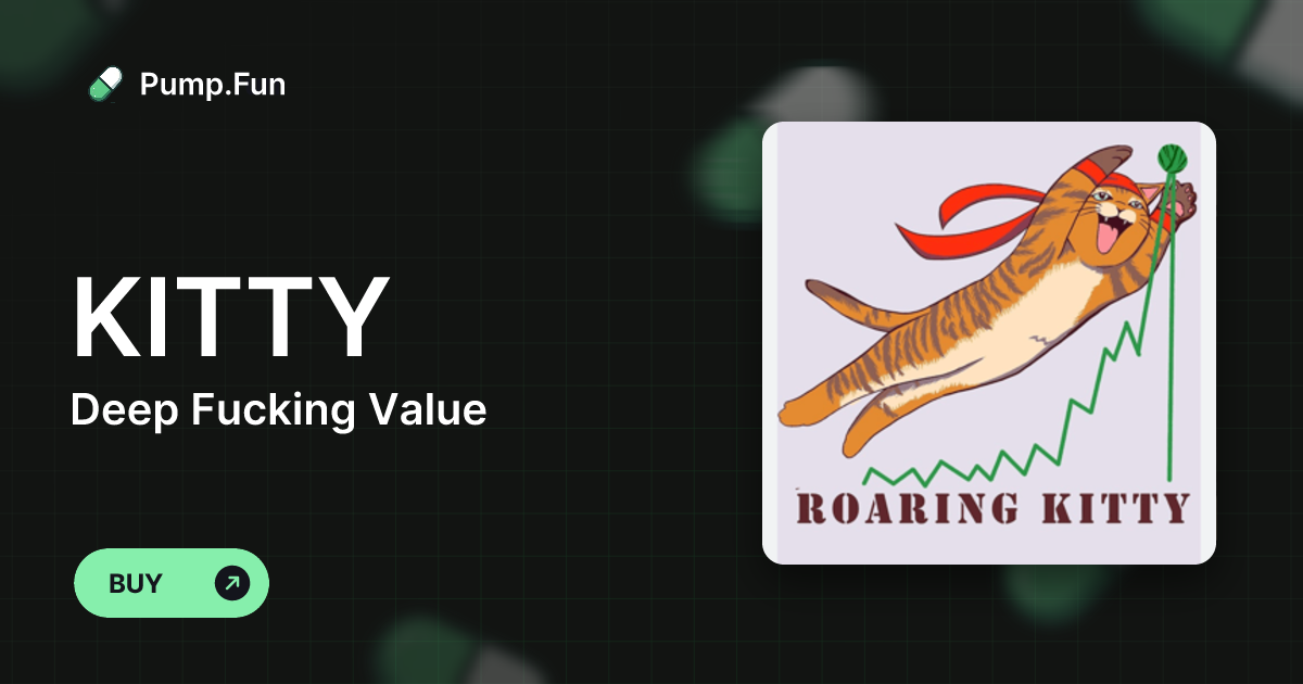 Deep Fucking Value (KITTY) - Pump