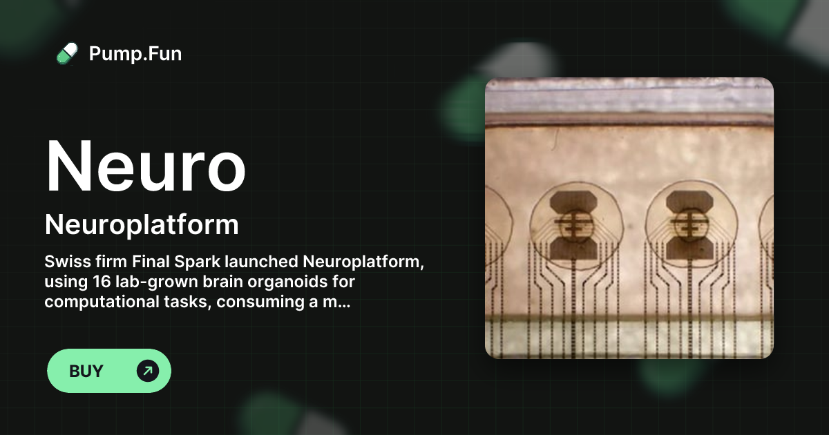 Neuroplatform (Neuro) - Pump