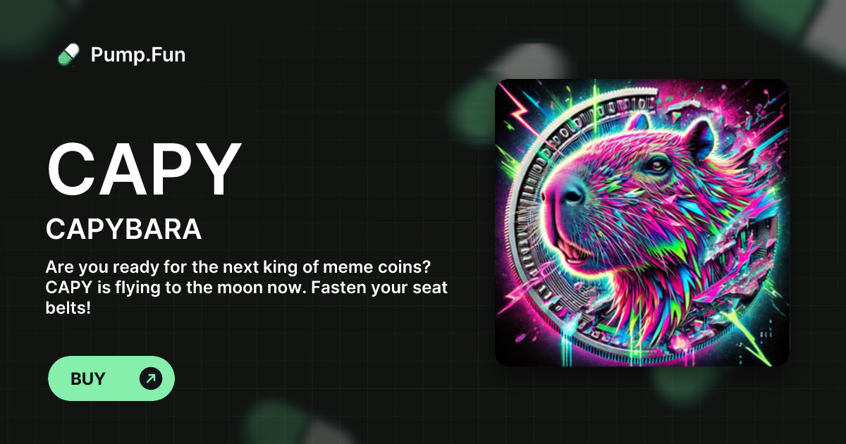 CAPYBARA (CAPY) - Pump
