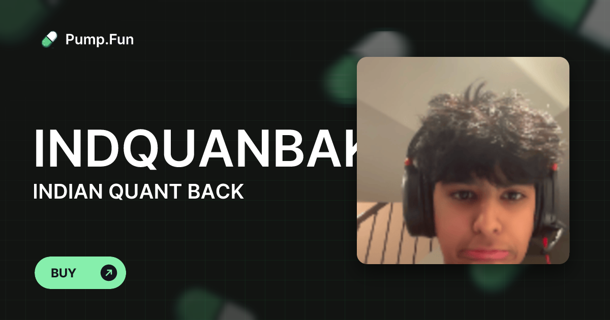 INDIAN QUANT BACK (INDQUANBAK) - Pump