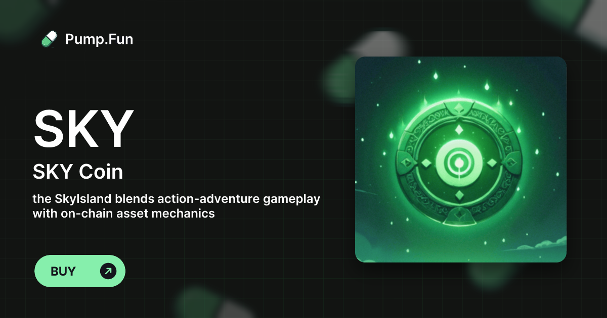 SKY Coin (SKY) - Pump