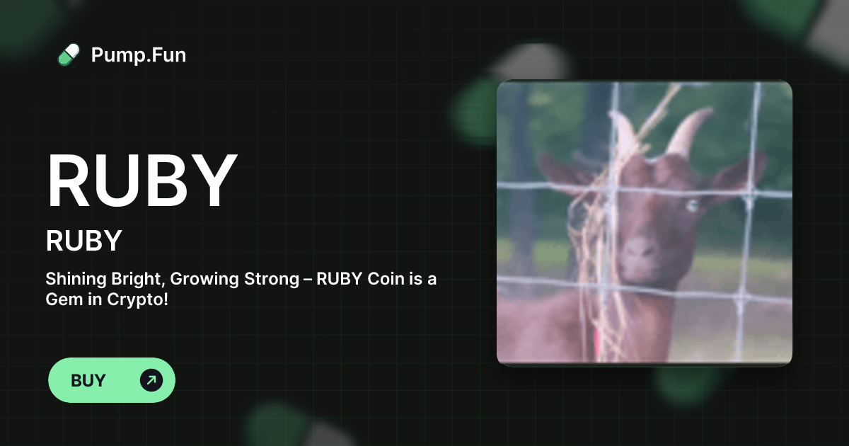 RUBY (RUBY) - Pump