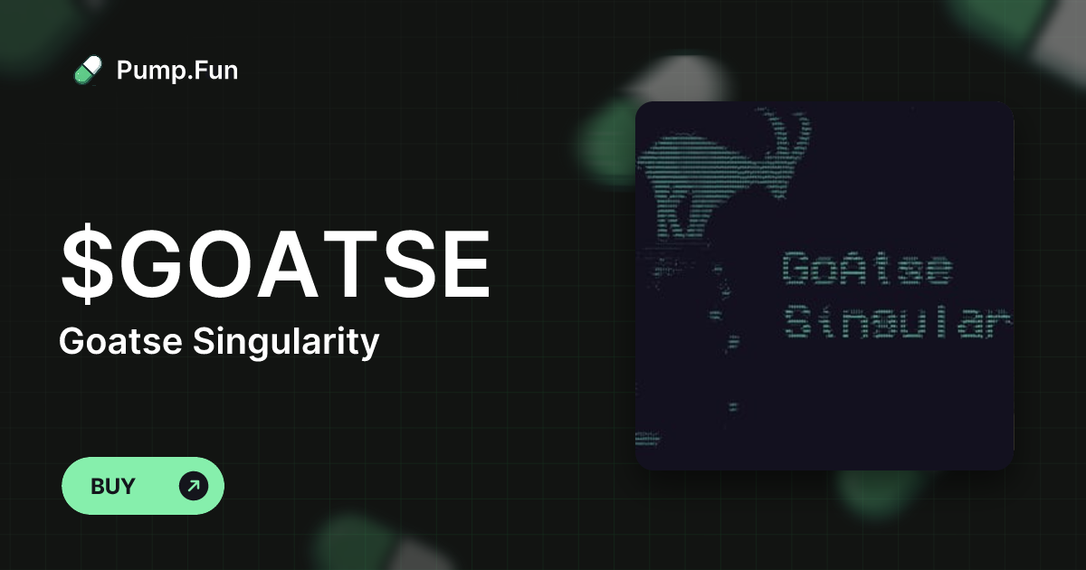 Goatse Singularity ( $GOATSE) - Pump