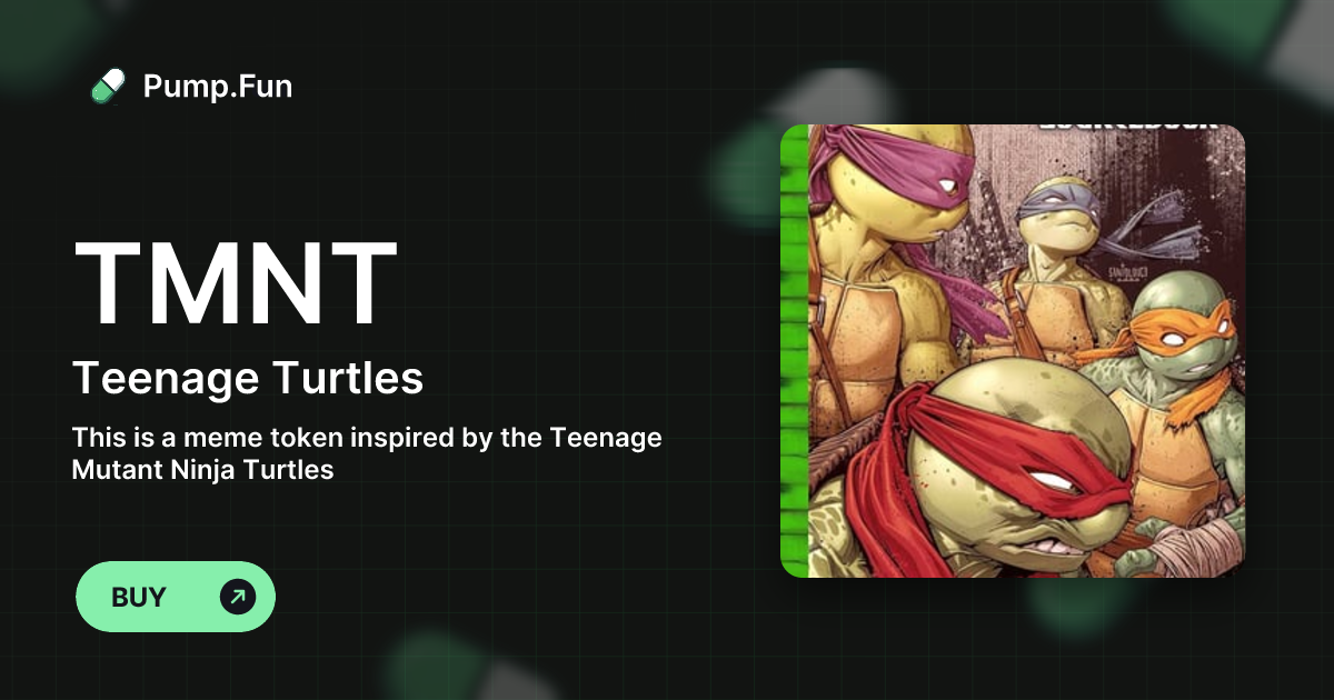 Teenage Turtles (TMNT) - Pump