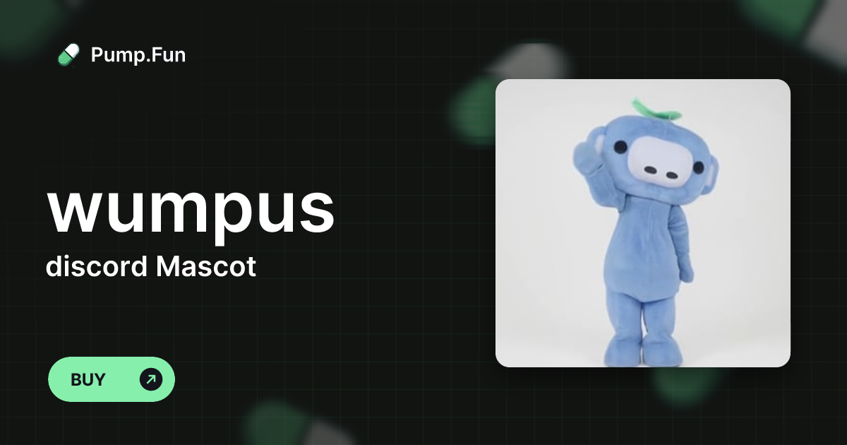 discord Mascot (wumpus ) - Pump