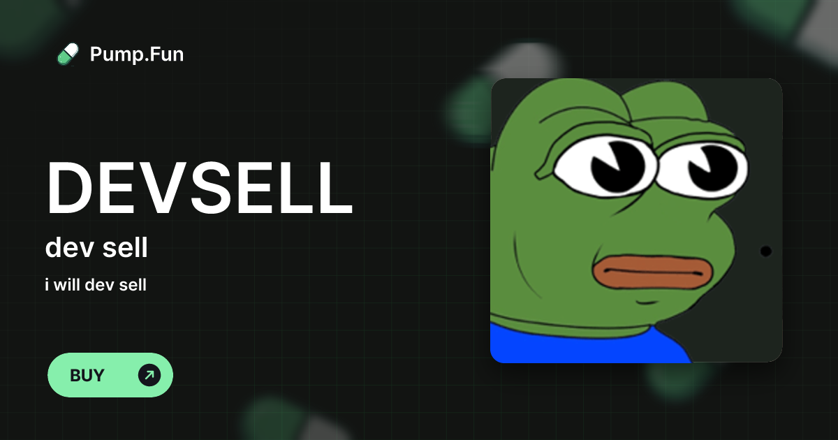 dev sell (DEVSELL) - Pump
