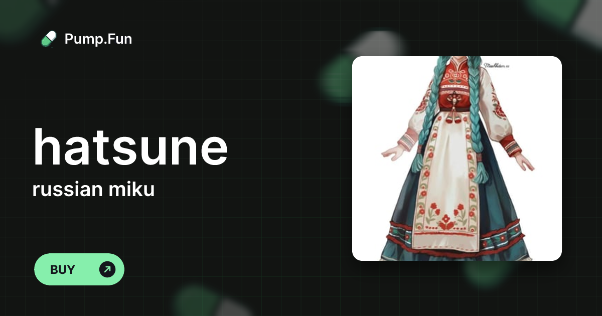 russian miku (hatsune) - Pump