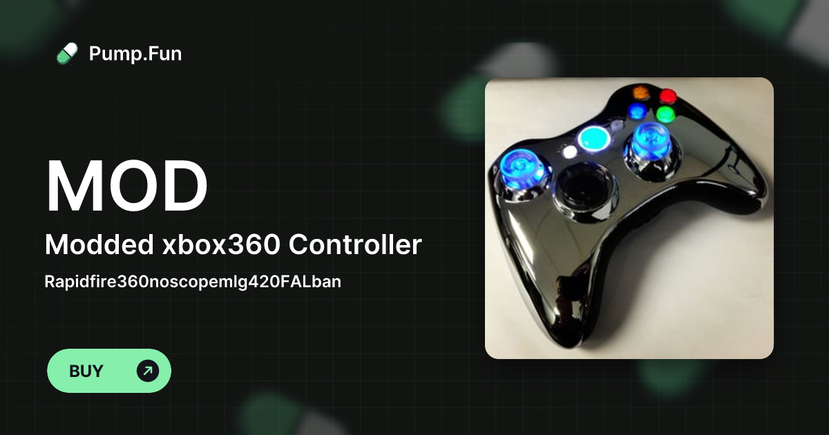 Modded xbox360 Controller (MOD) - Pump