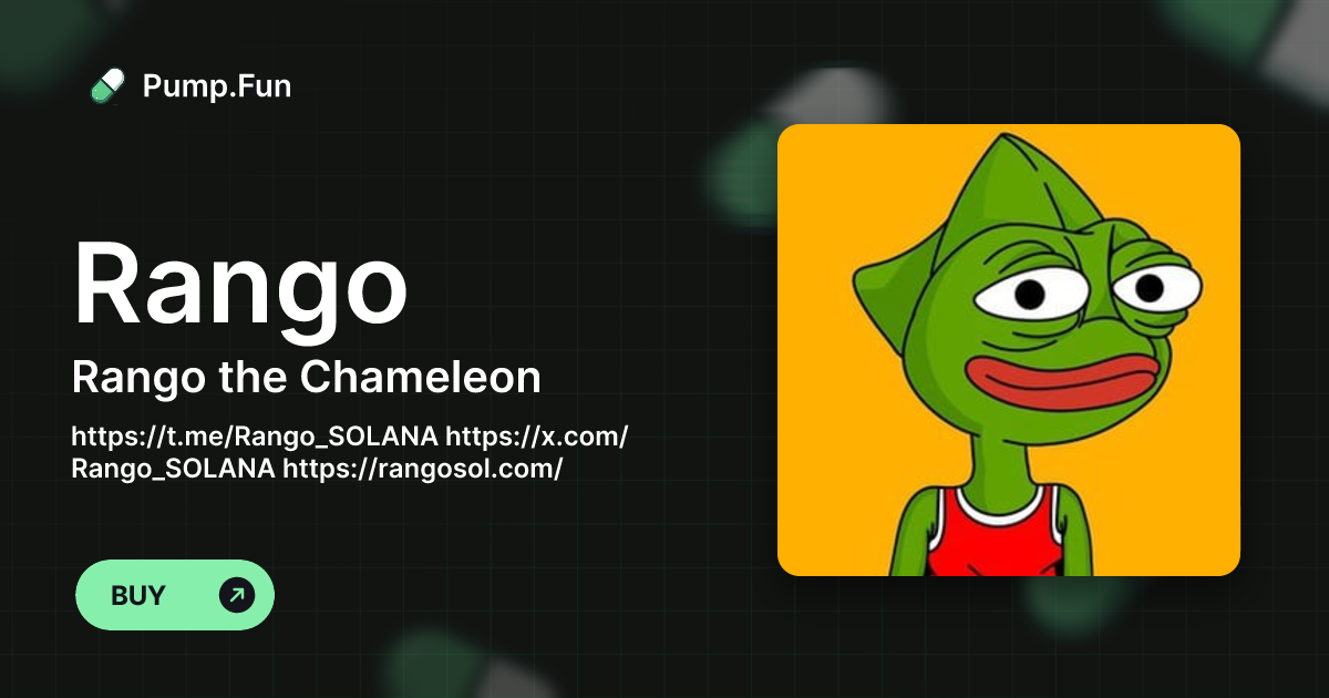 Rango the Chameleon (Rango) - Pump