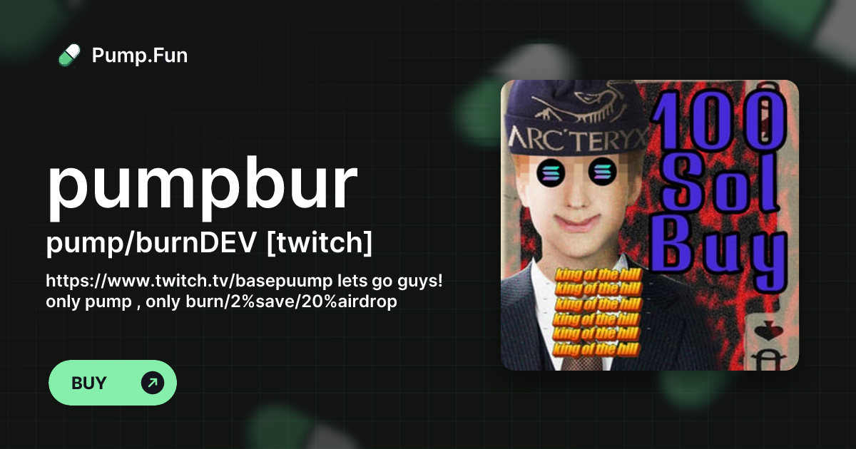 pump/burnDEV [twitch] (pumpbur) - Pump