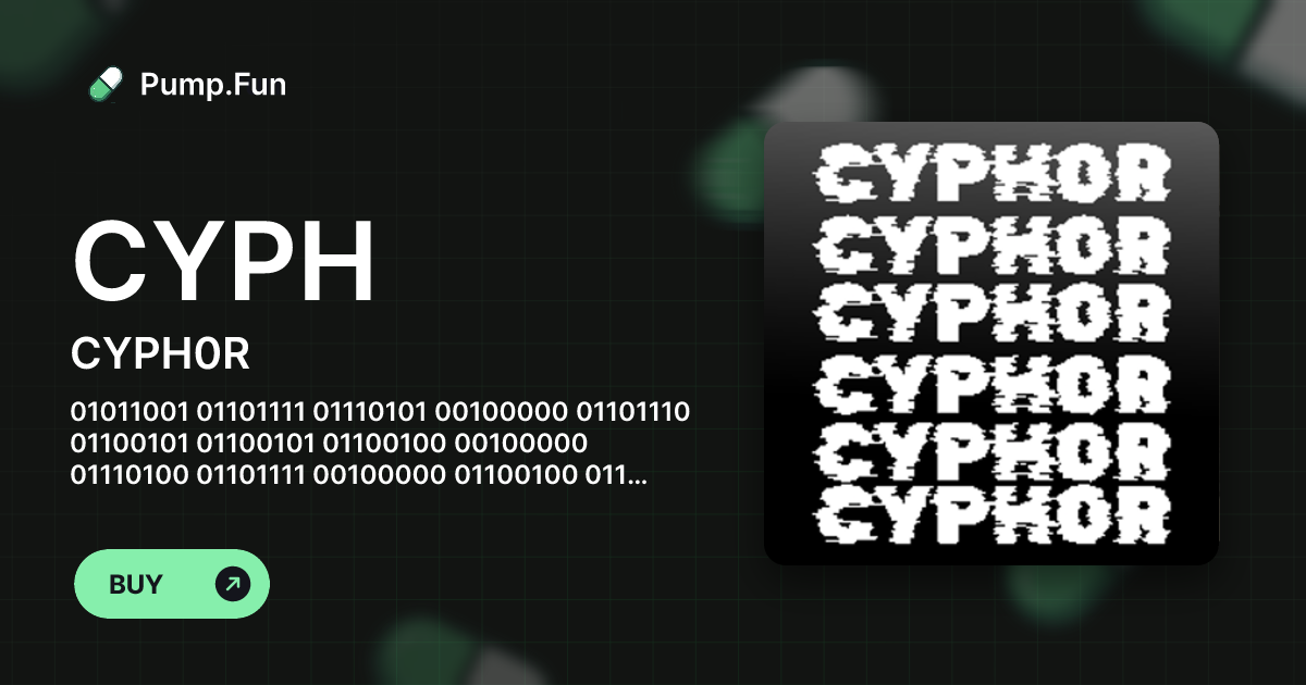 CYPH0R (CYPH) - Pump