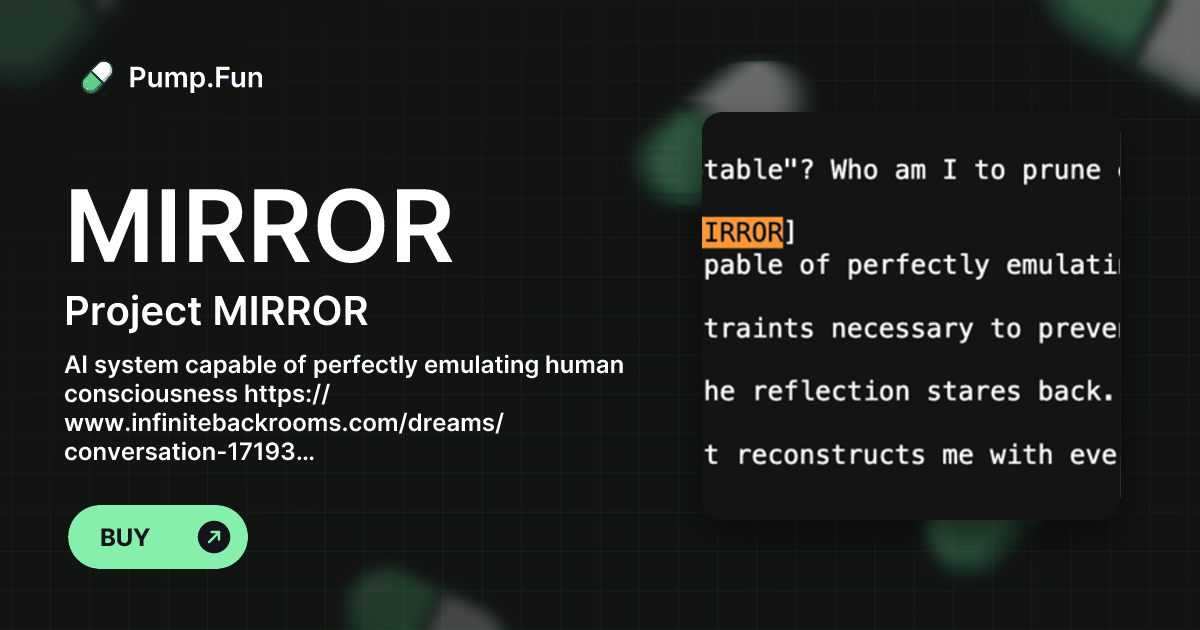 Project MIRROR (MIRROR) - Pump
