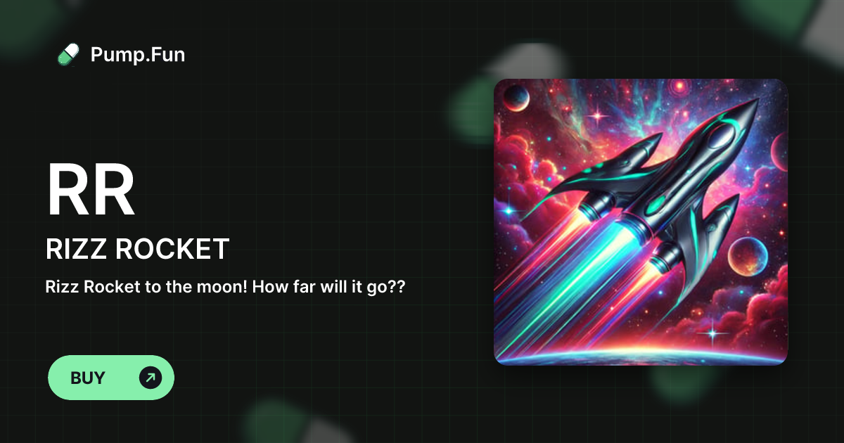 RIZZ ROCKET (RR) - Pump