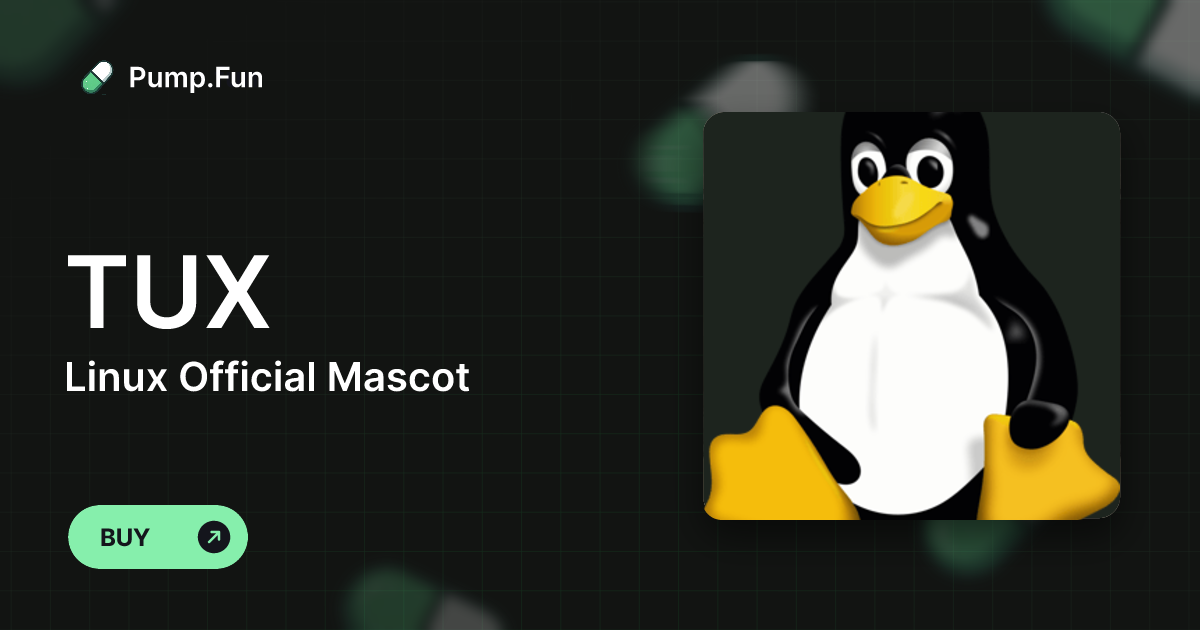 Linux Official Mascot (TUX) - Pump