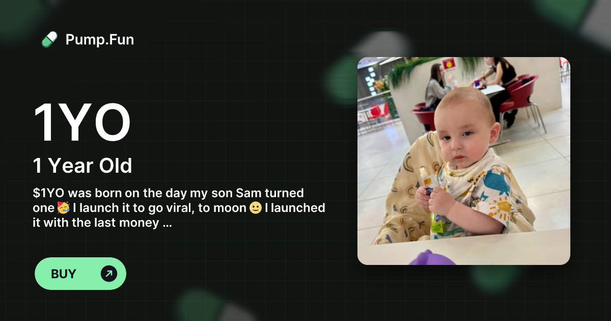 1 Year Old (1YO) - Pump