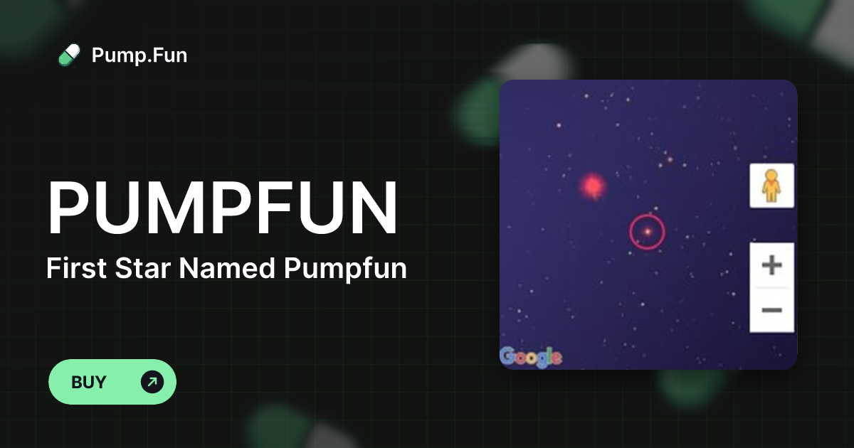 First Star Named Pumpfun (PUMPFUN) - Pump