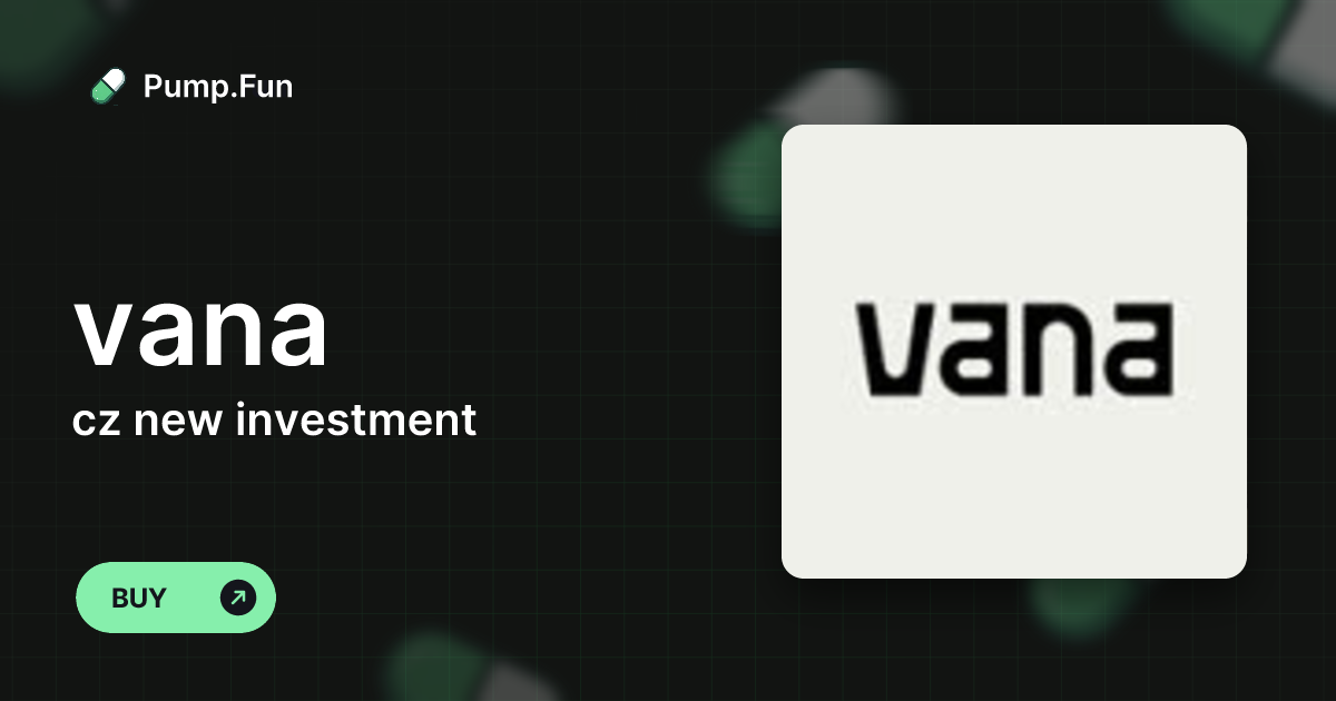 cz new investment (vana) - Pump