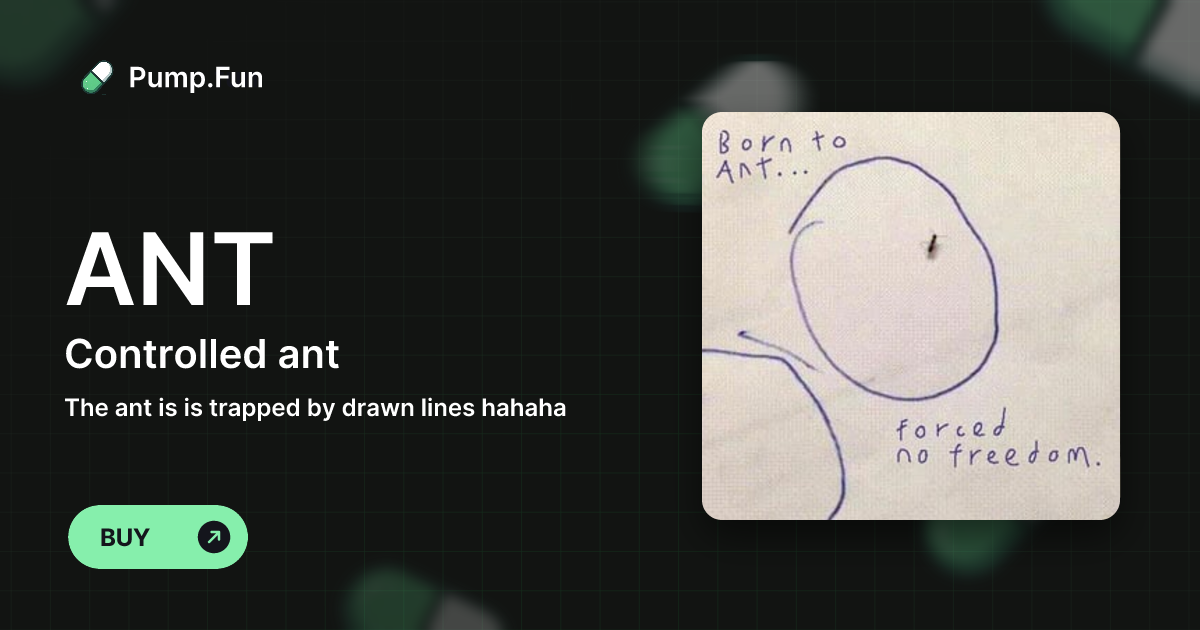 Controlled ant (ANT) - Pump