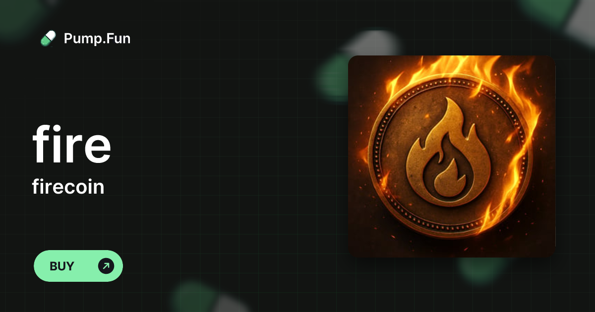firecoin (fire) - Pump