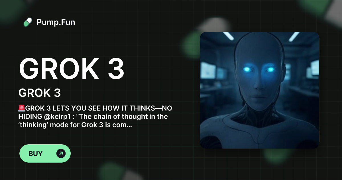 GROK 3 (GROK 3) - Pump