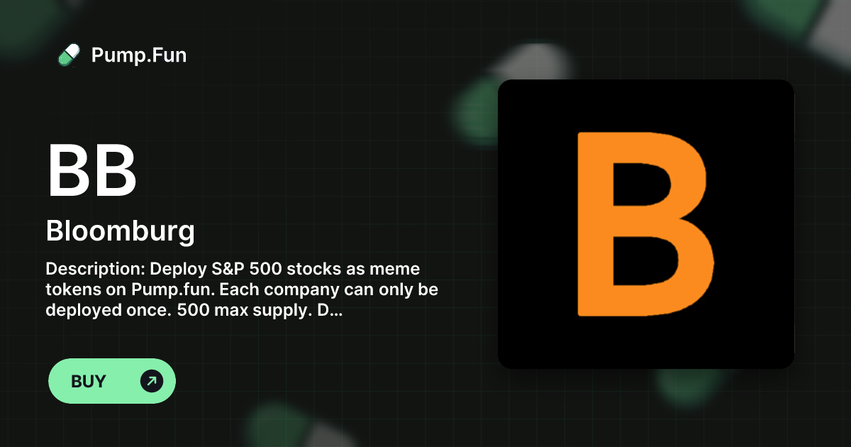 Bloomburg (BB) - Pump