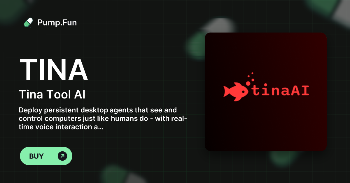 Tina Tool AI (TINA) - Pump