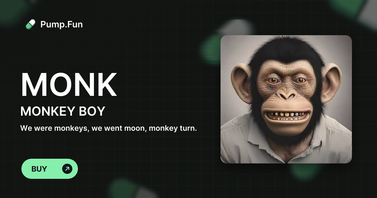 MONKEY BOY (MONK) - Pump