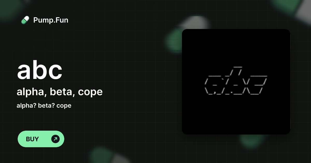 alpha, beta, cope (abc) - Pump
