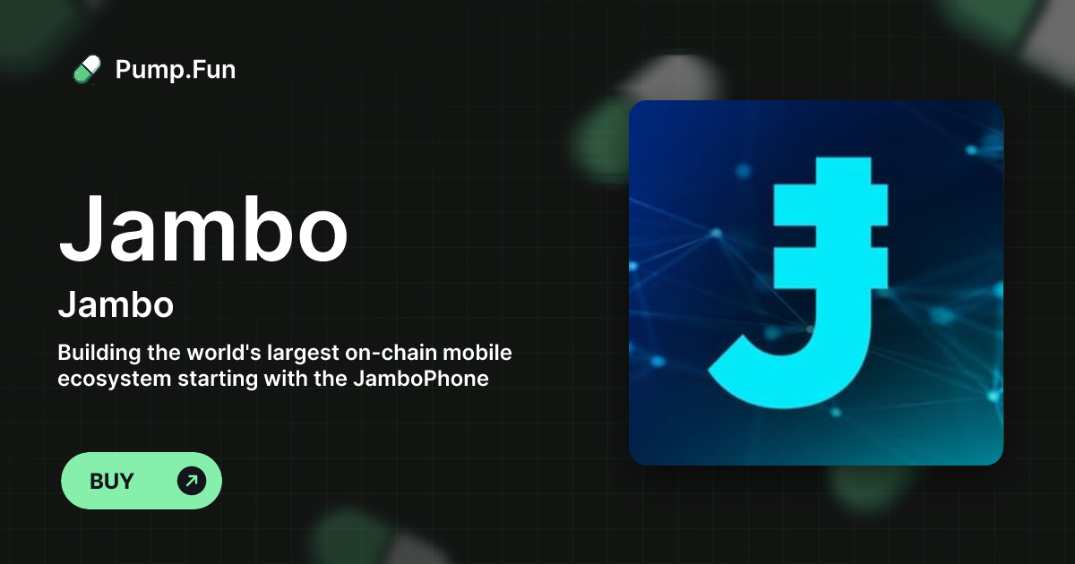 Jambo (Jambo) - Pump