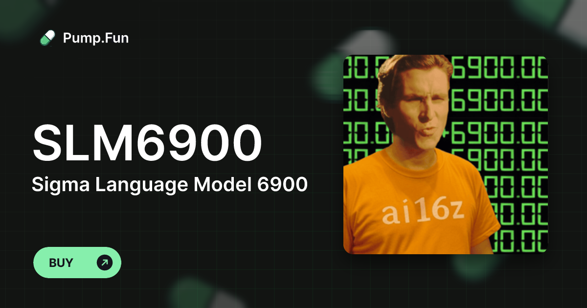 Sigma Language Model 6900 (SLM6900) - Pump