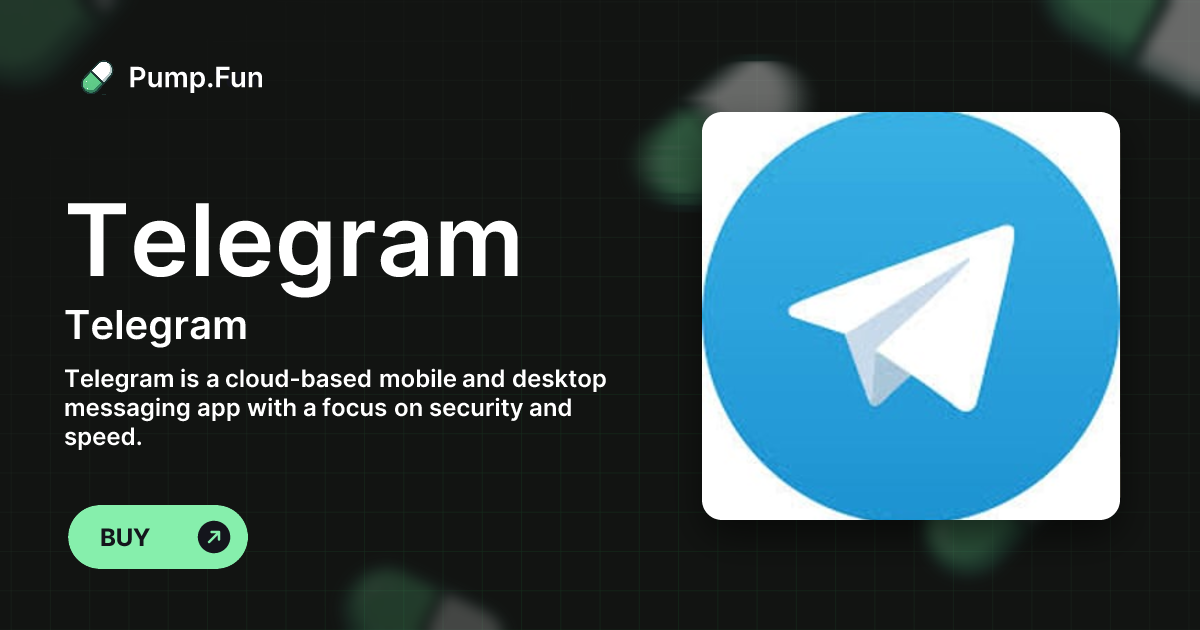 Telegram (Telegram) - Pump