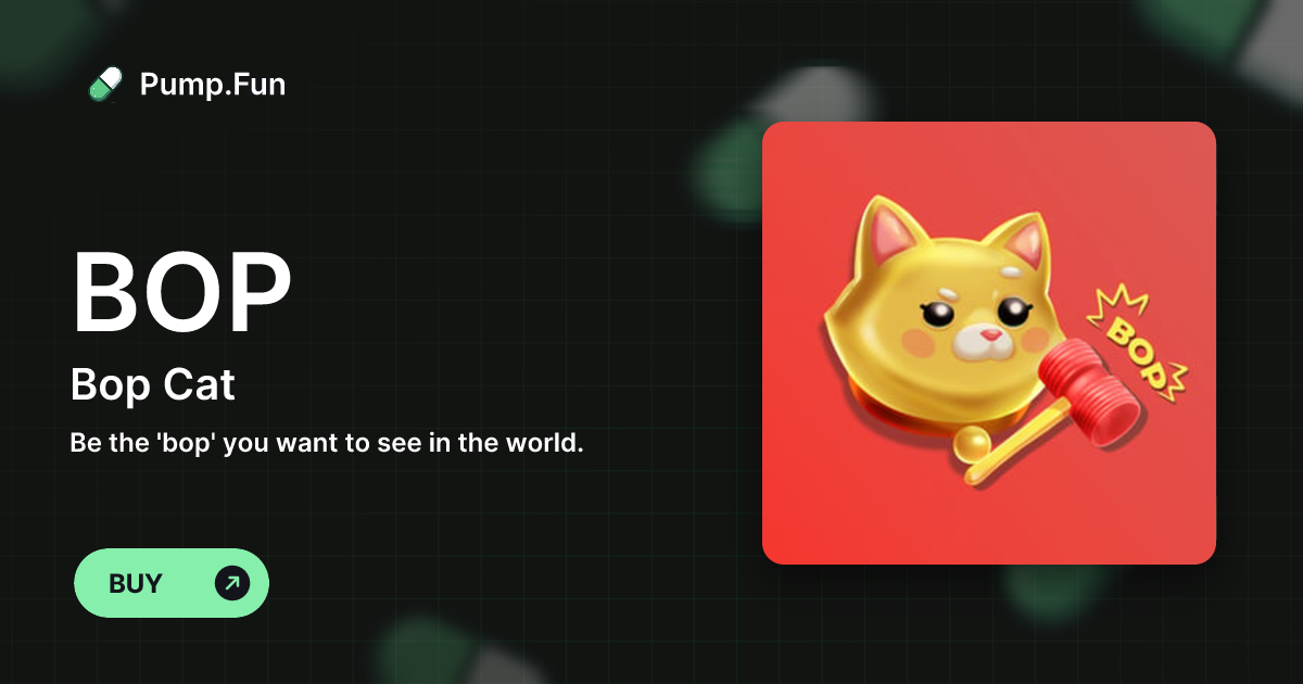 Bop Cat (BOP) - Pump