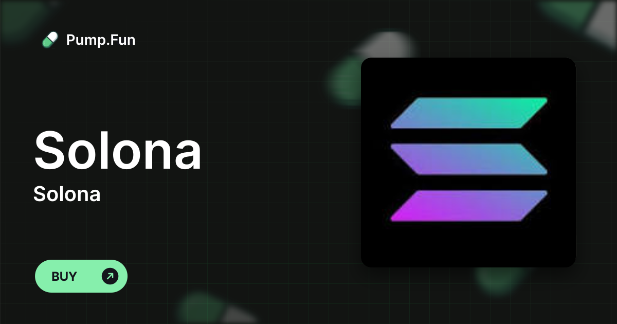 Solona $6.39K | Pump