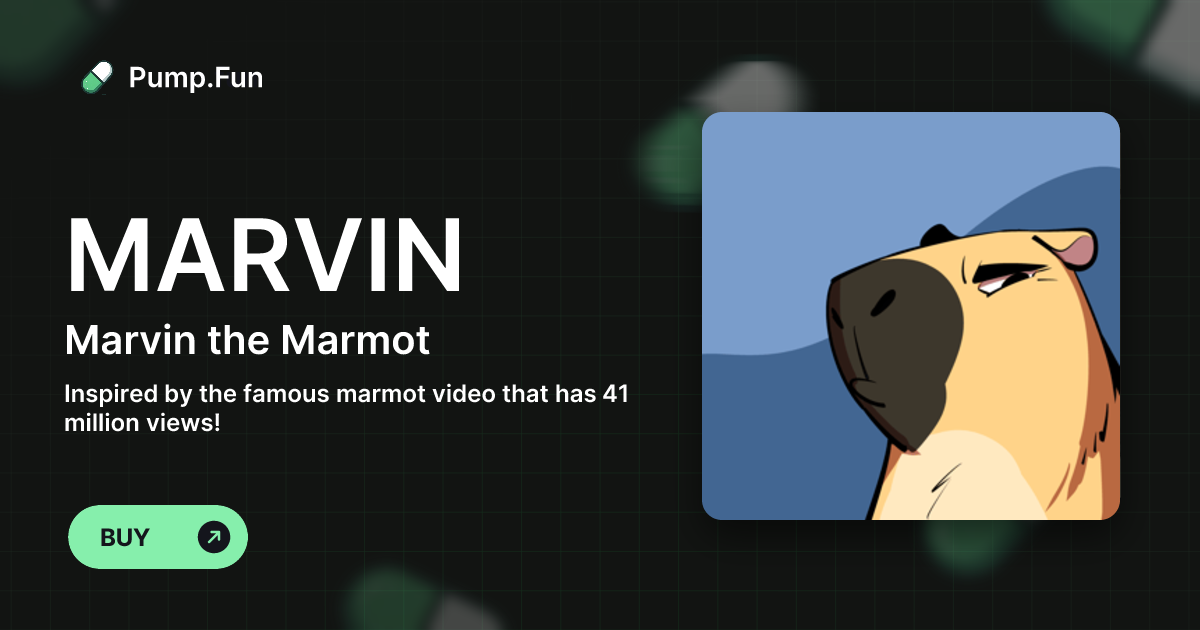 Marvin the Marmot (MARVIN) - Pump