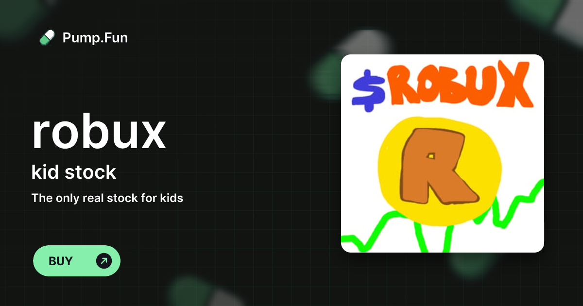 kid stock (robux) - Pump