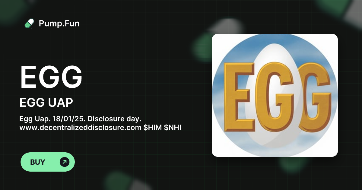 EGG UAP (EGG) - Pump