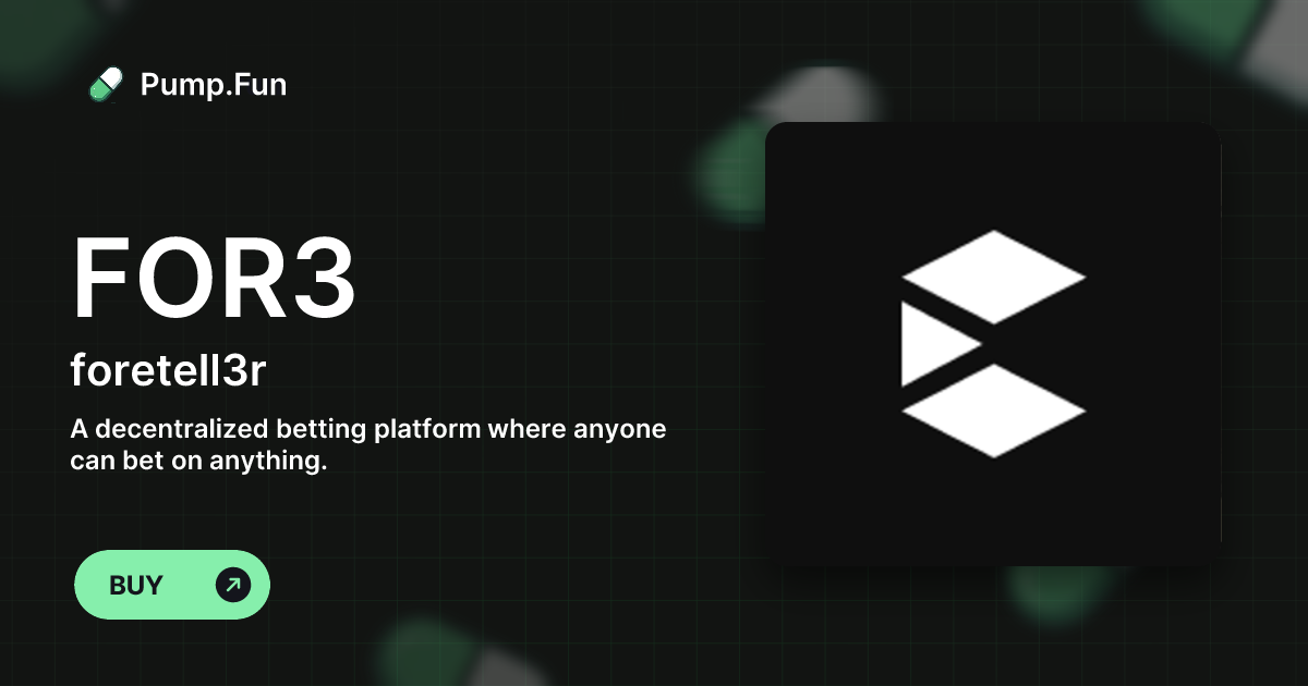 foretell3r (FOR3) - Pump