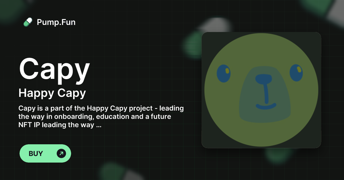 Happy Capy (Capy) - Pump