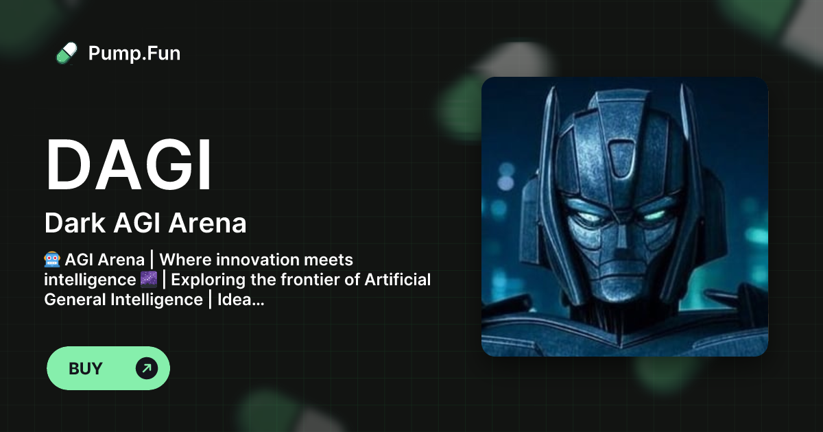 Dark AGI Arena (DAGI) - Pump