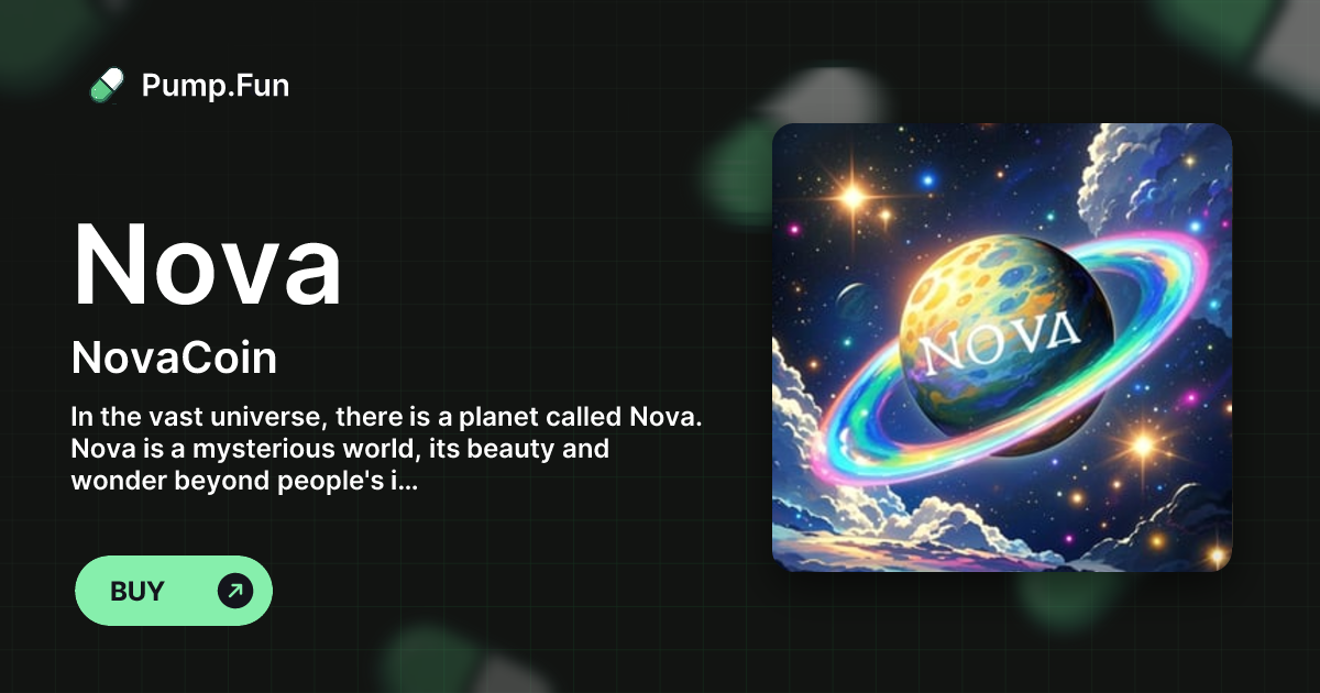 NovaCoin (Nova) - Pump