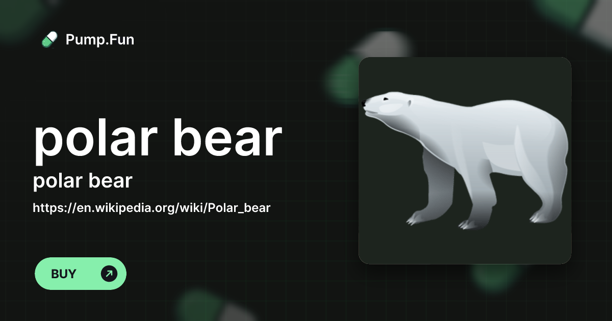 polar bear (polar bear) - Pump