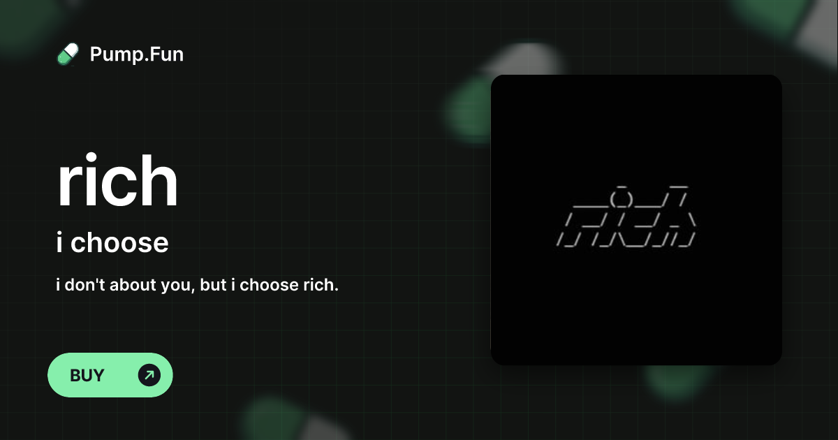 i choose (rich) - Pump