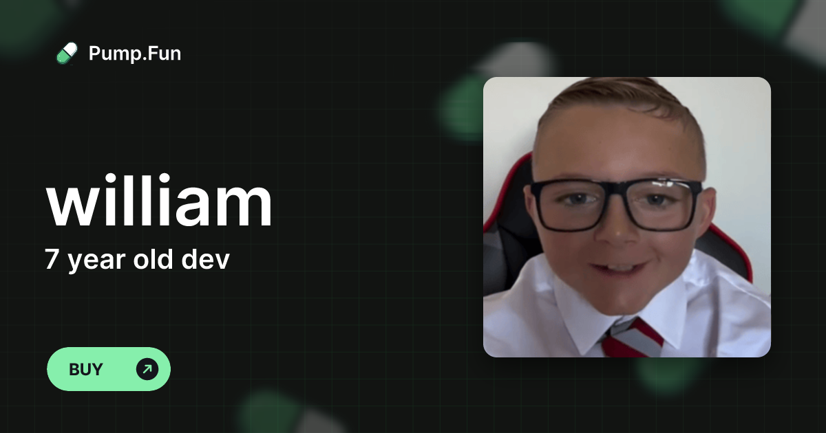 7 year old dev (william) - Pump